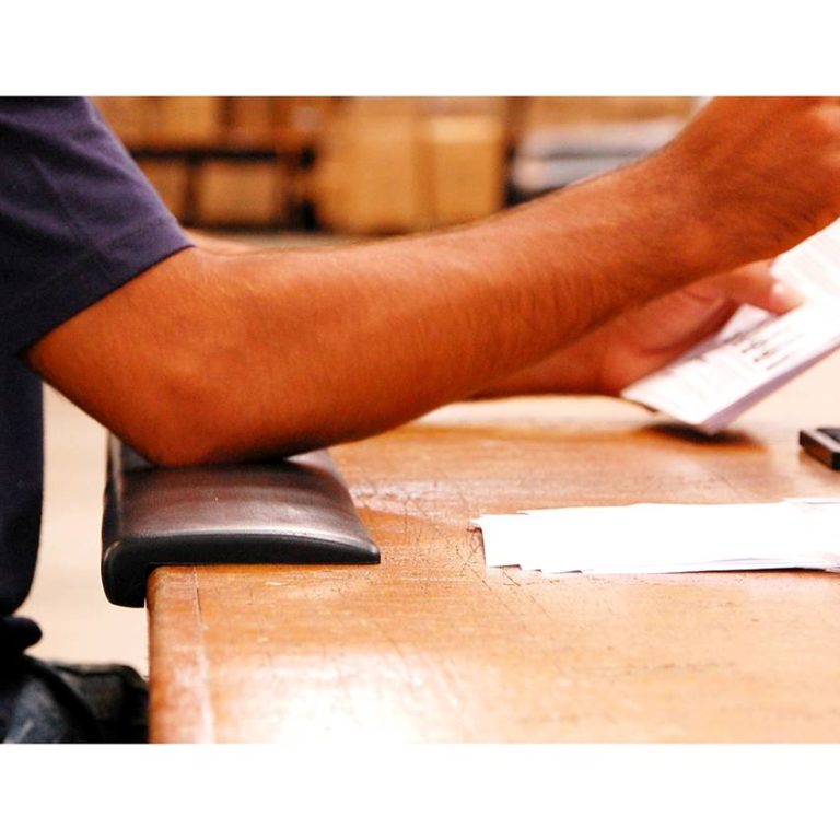 Quebra quina de Mesa / Apoio Braços - Extra Soft Large (PU) - 80cm ...