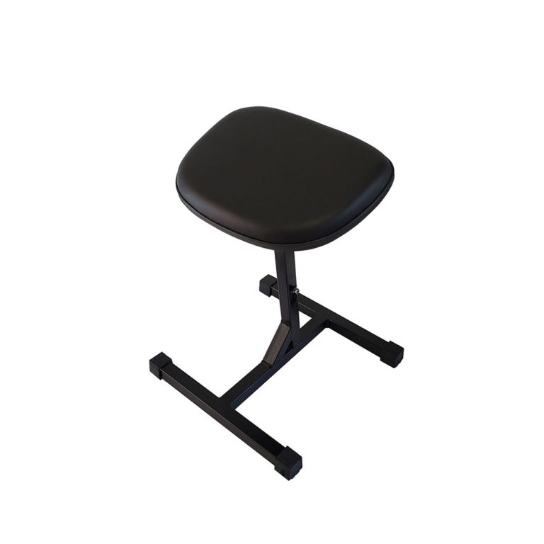 Banco Semi-sentado Ergonômico Essential - Aço / Sem Encosto / Corvim ...